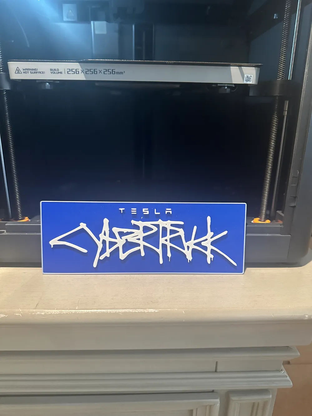 Tesla Cybertruck Logo Wall Art - Free 3D Print Model - MakerWorld
