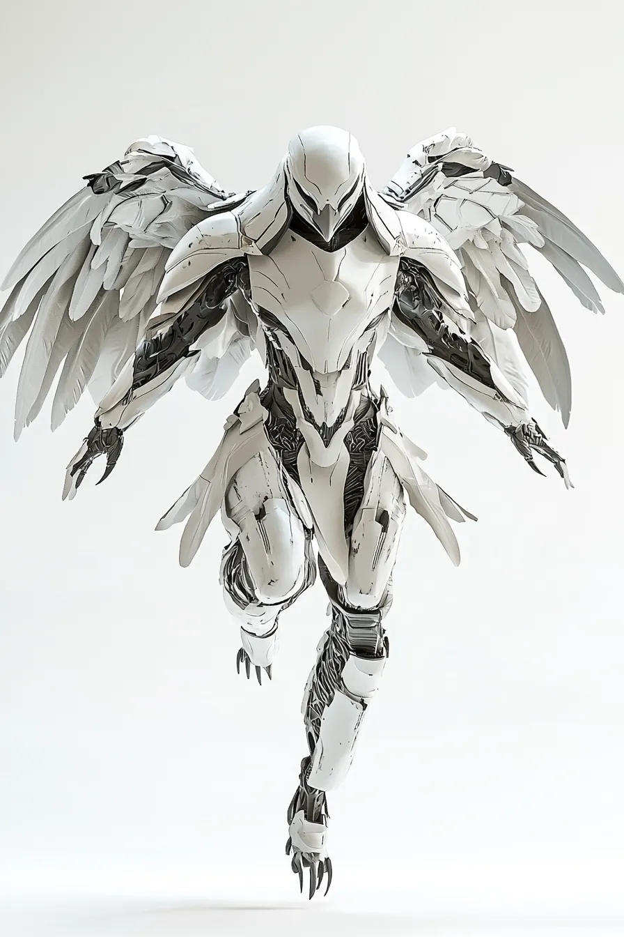 Shen - Hawk Sky Knight by MasterRook MakerWorld: Download Free 3D Models