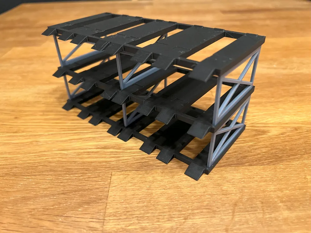 modular and stackable Hot Wheels quadruple garage by Sir_Stigma ...