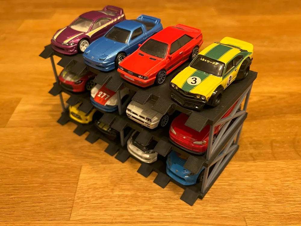 modular and stackable Hot Wheels quadruple garage by Sir_Stigma ...