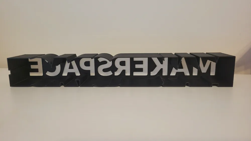 Makerspace Light Box Sign by jakejcarter - MakerWorld