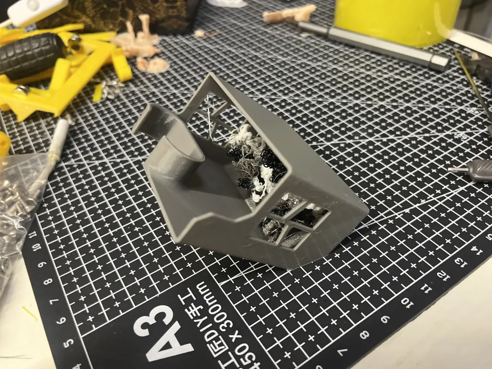 Universal Bambu Lab A1/A1 mini waste bin Essential for new machines ...