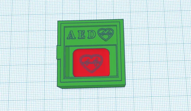 Defibrillator set- scale models for diorama 1/14, 1/16 ,1/12,1/10 by ...