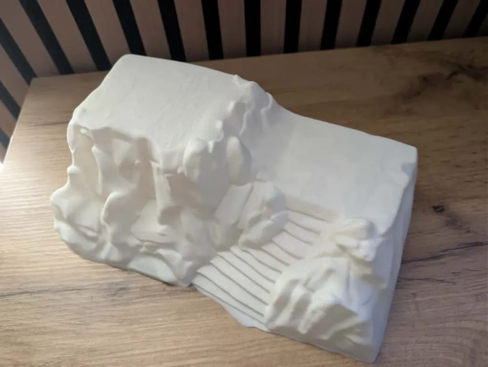 Christmas Village Base Mountain by o_fortyone_o MakerWorld: Download ...