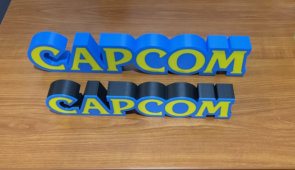 Capcom Logo - Free 3D Print Model - MakerWorld