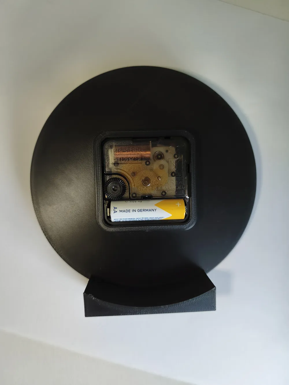 Minimalistische Uhr mit Kohlefasertextur – Kostenloses 3D-Druckmodell ...