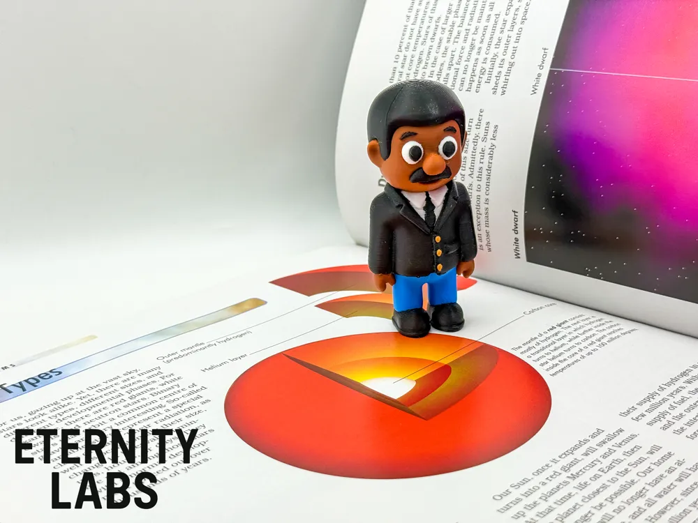 Neil deGrasse Tyson - Schreibtisch-Ornament – Kostenloses 3D ...