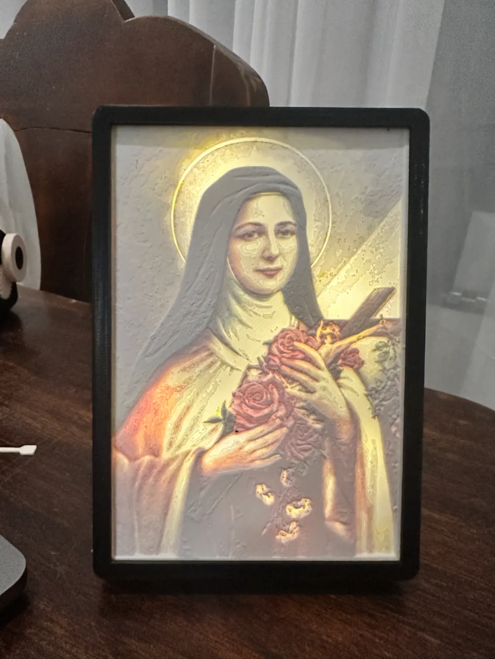 Saint Teresa of the Child Jesus Lithophane by urendianMakerWorld ...
