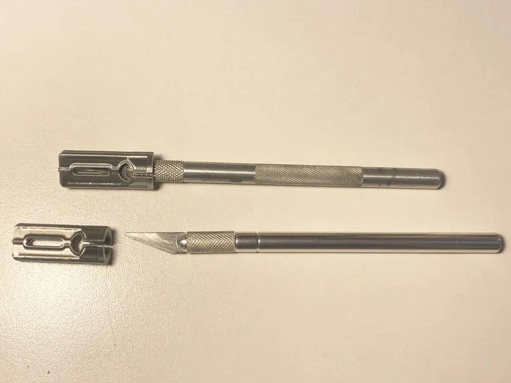 X-Acto Knife Utility Blade Cap by Entropy MakerWorld: Download Free 3D ...