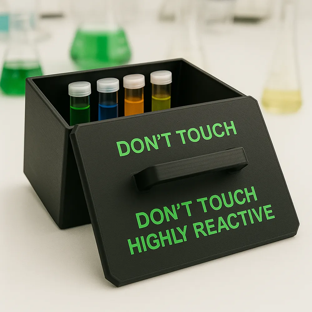 Toxic Chemical customizable box 4 DESIGNS READY! by Studio Bosmans ...