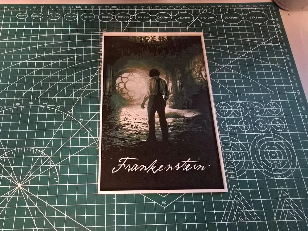 Frankenstein (2025) Movie Poster - Hueforge Art - Free 3D Print Model ...