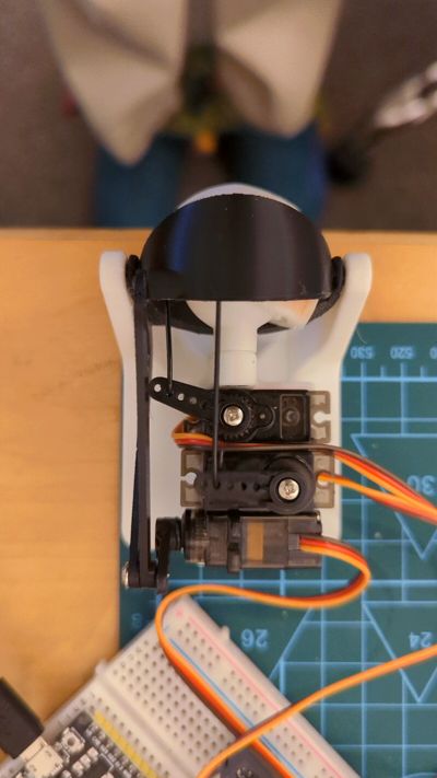 Animatronic Eye - V4 by Morgan Manly MakerWorld: Download Free 3D Models