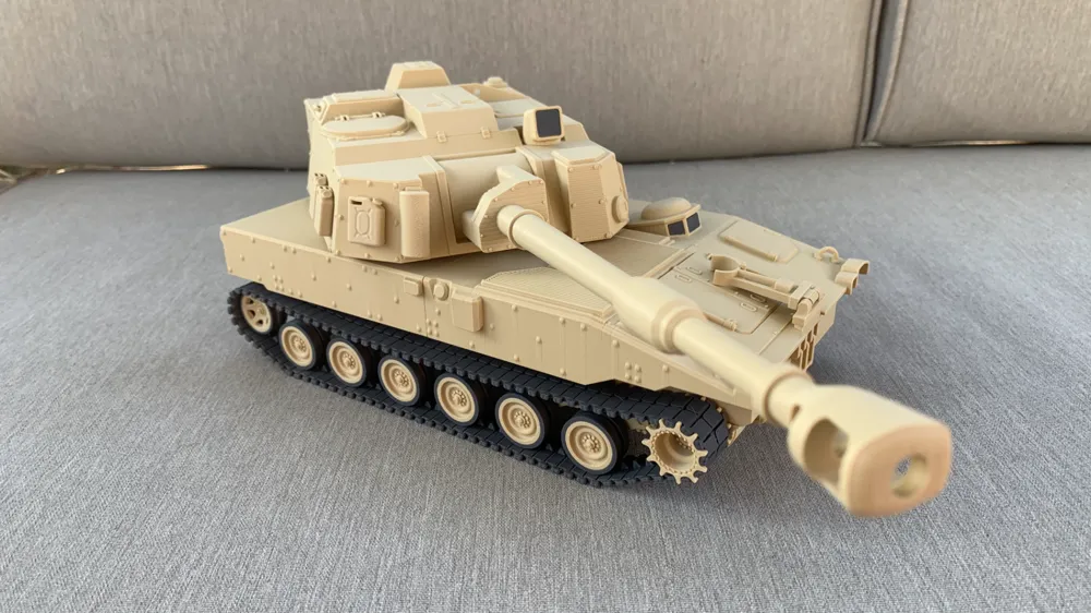 M109A7 Paladin Self-Propelled Howitzer - Free 3D Print Model - MakerWorld