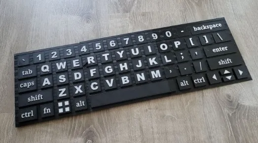 Giant Keyboard by achicken - MakerWorld