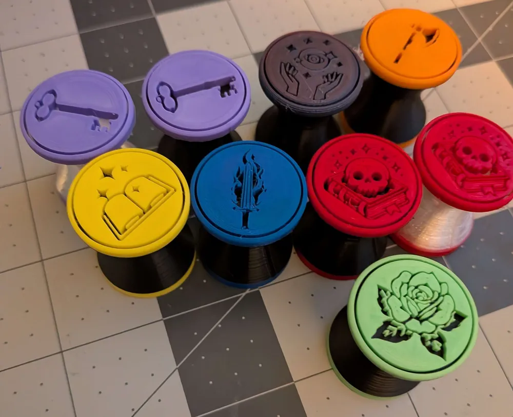 TTRPG Tokens by Trisen MakerWorld: Download Free 3D Models