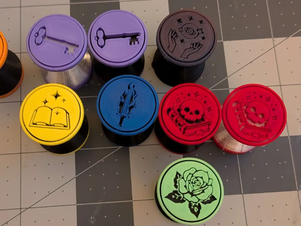 TTRPG Tokens by Trisen MakerWorld: Download Free 3D Models