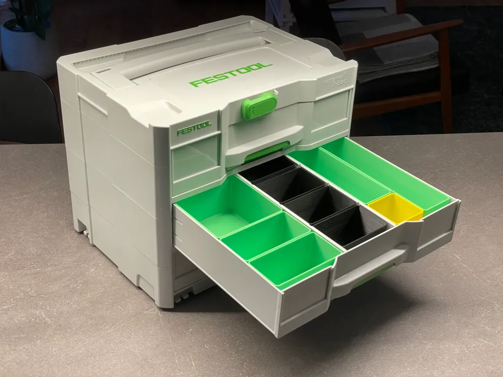 Festool / Tanos Systainer Sortainer Inserts by foxedrod MakerWorld ...