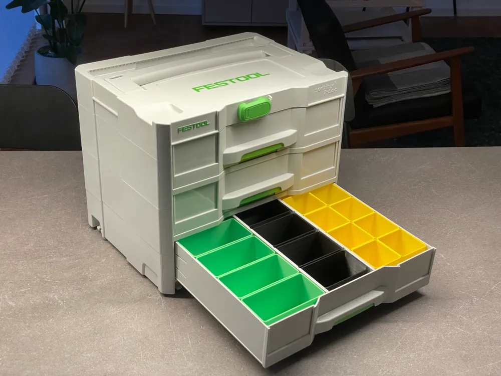 Festool / Tanos Systainer Sortainer Inserts by foxedrod MakerWorld ...