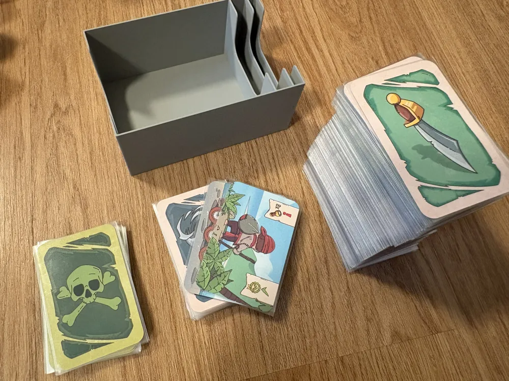 Micro Pirates Box Organizer (Sleeve Compatible) - Free 3D Print Model ...