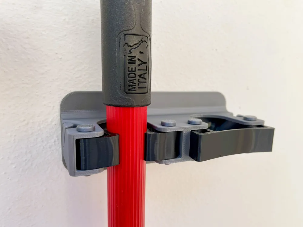 Broom Handle Holder V2 by Singh Design MakerWorld: Download Free 3D Models