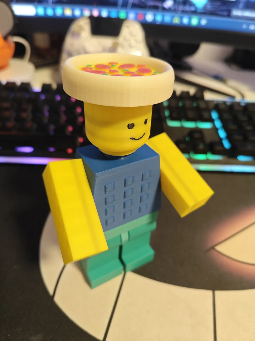 Figurine Noovini Pizzanini de Roblox Multiparti - Modèle d'Impression ...