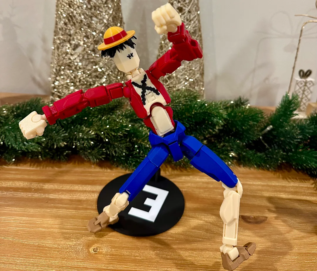Monkey D. Luffy Dummy 13 - Free 3D Print Model - MakerWorld