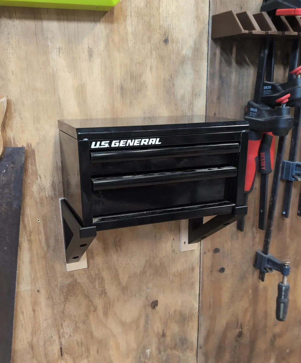 US General Mini Toolbox Wall Mount (heavy duty) by NLP_Customs ...
