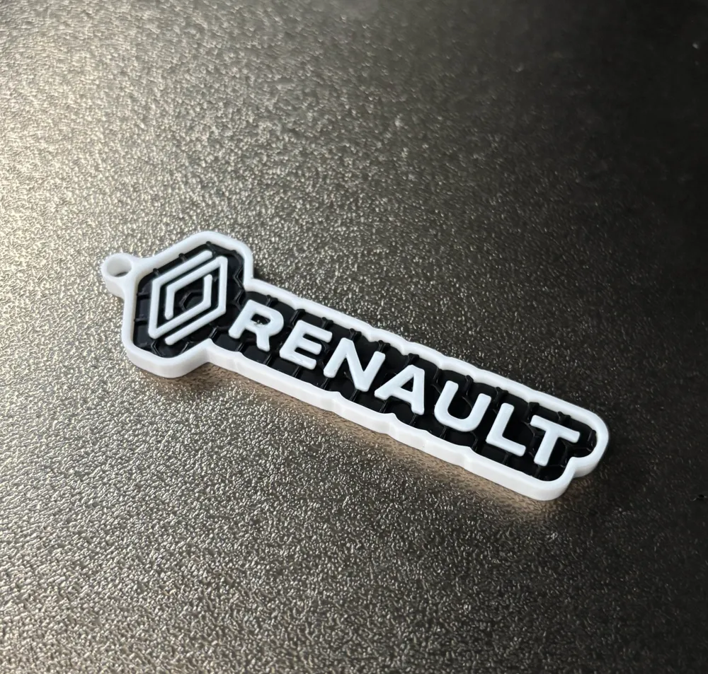 Renault Keychain by Krystian3D MakerWorld: Download Free 3D Models