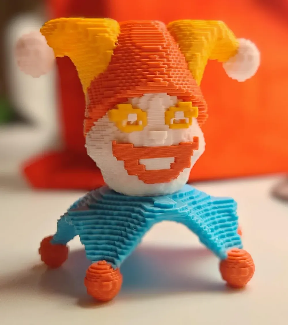 jimbo balatro 8bit Figurine by Blue MakerWorld: Download Free 3D Models