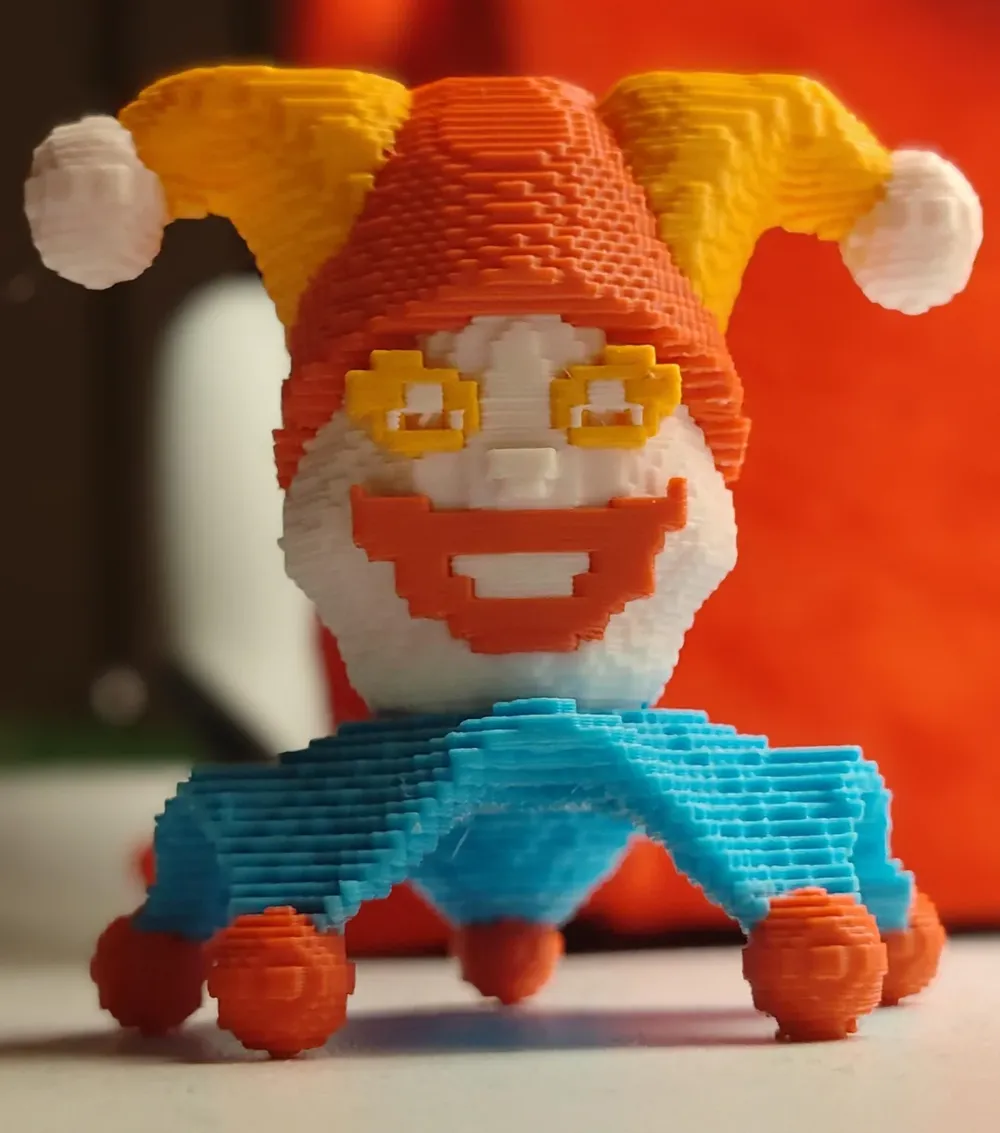 jimbo balatro 8bit Figurine by Blue MakerWorld: Download Free 3D Models