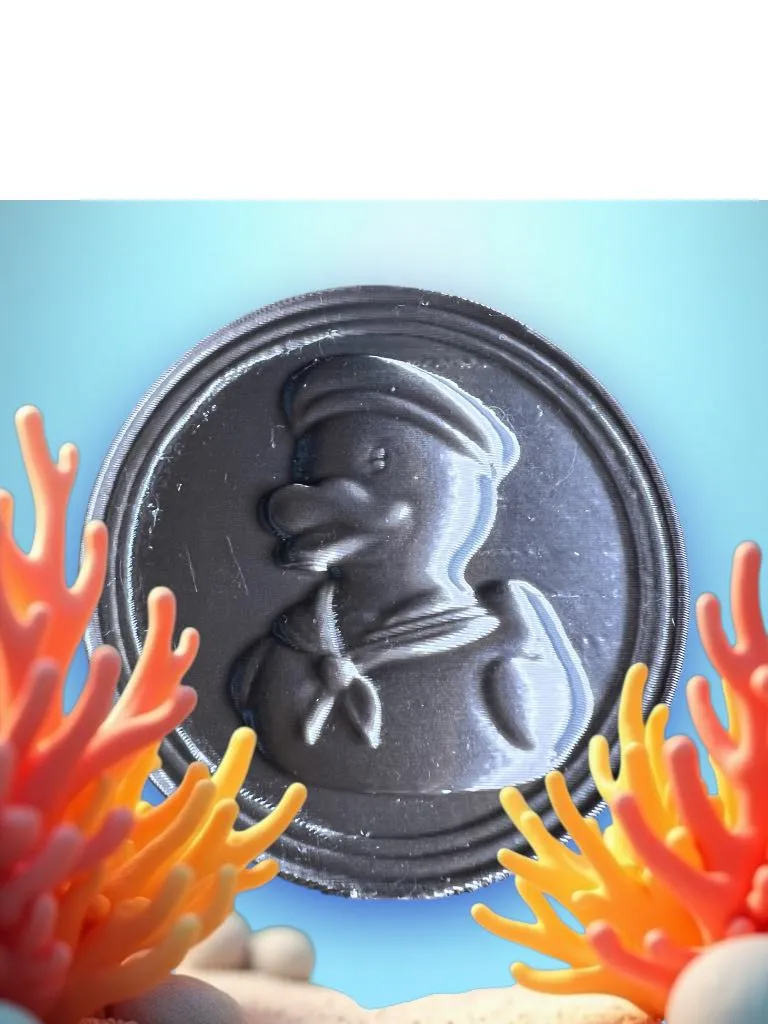 sailor duck cruise coin by user_3521128051 MakerWorld: Download Free 3D ...