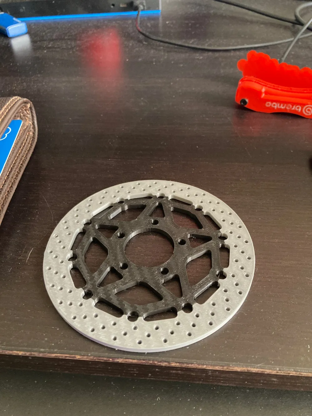 Brembo Disc Brake and Caliper coaster set by N3D - MakerWorld