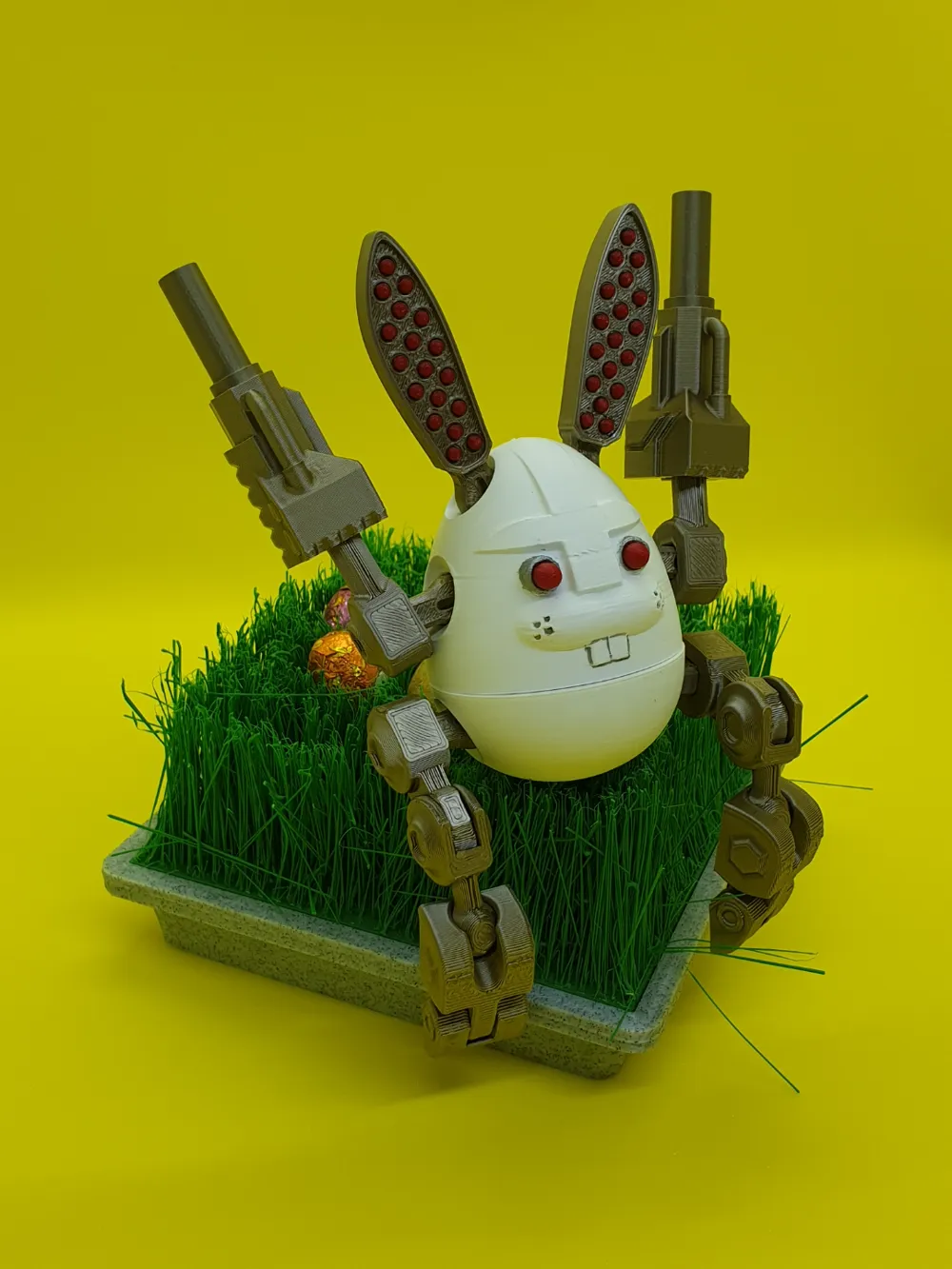 Articulated Easter Bot — 3GG-8UNNY by Jaatinen3D - MakerWorld