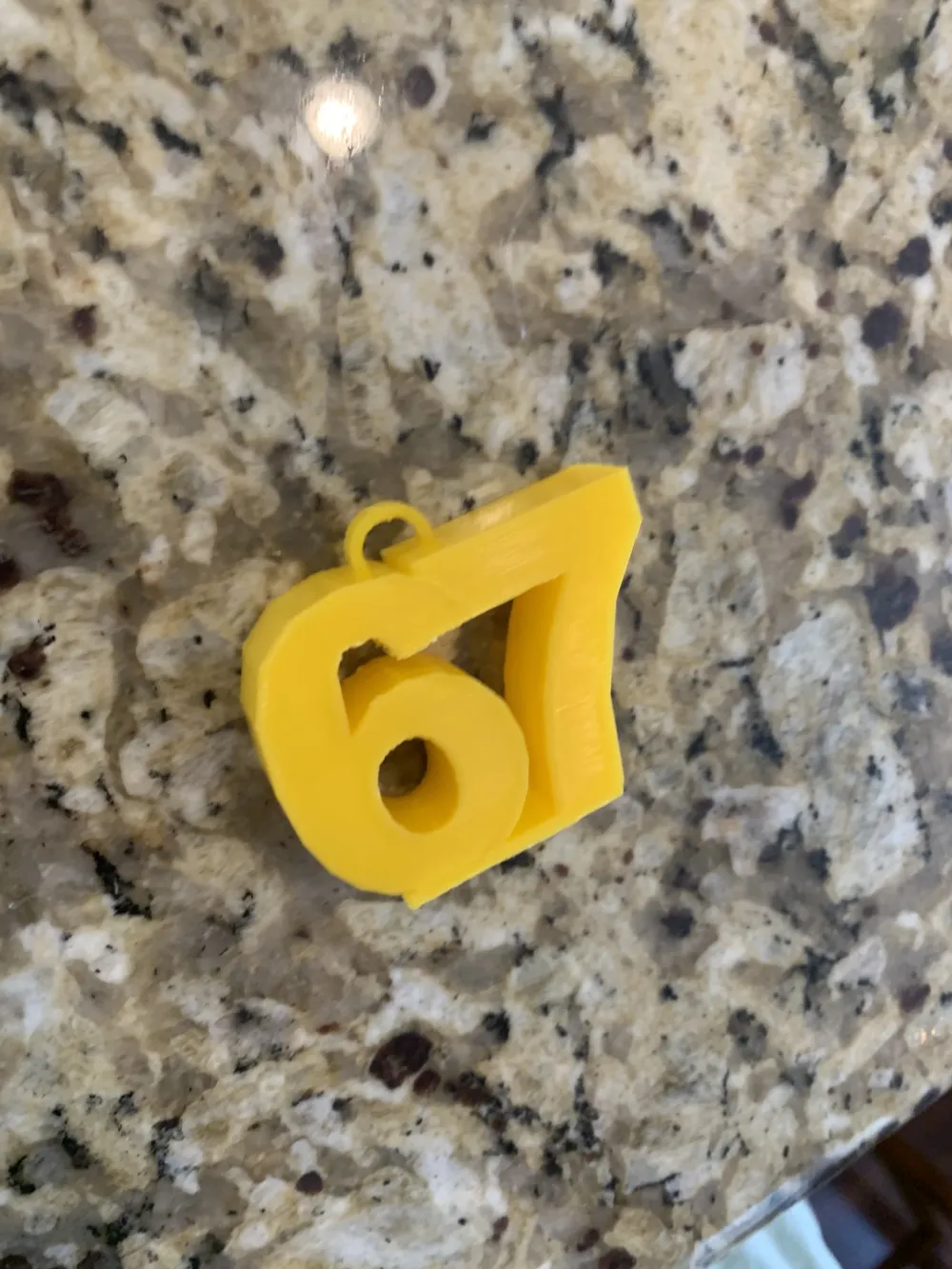 67 keychain - Free 3D Print Model - MakerWorld