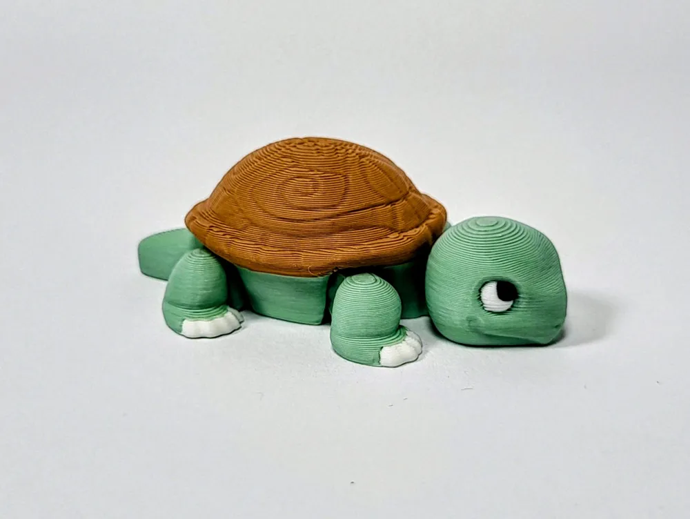Articulated Tortoise - Turtle - Strong Joints - Free 3D Print Model ...