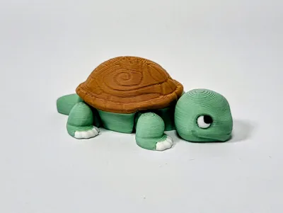 Articulated Tortoise - Turtle - Strong Joints by Art Design. 3D ...