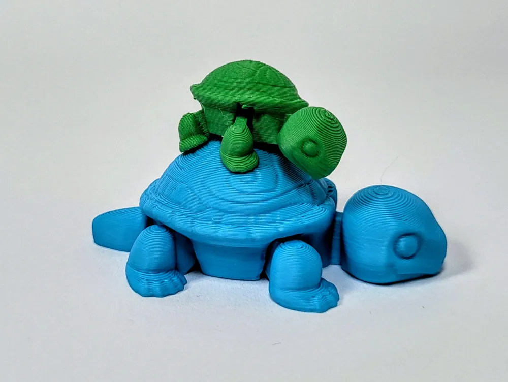 Articulated Tortoise - Turtle - Strong Joints - Free 3D Print Model - MakerWorld