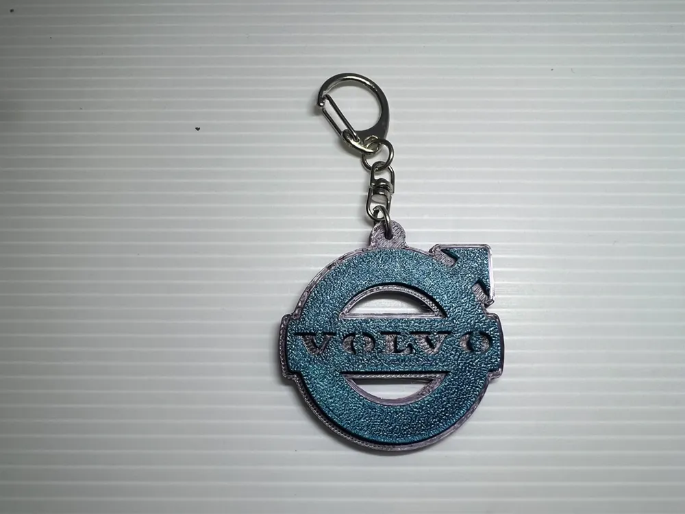 volvo logo keychain by ricky - MakerWorld