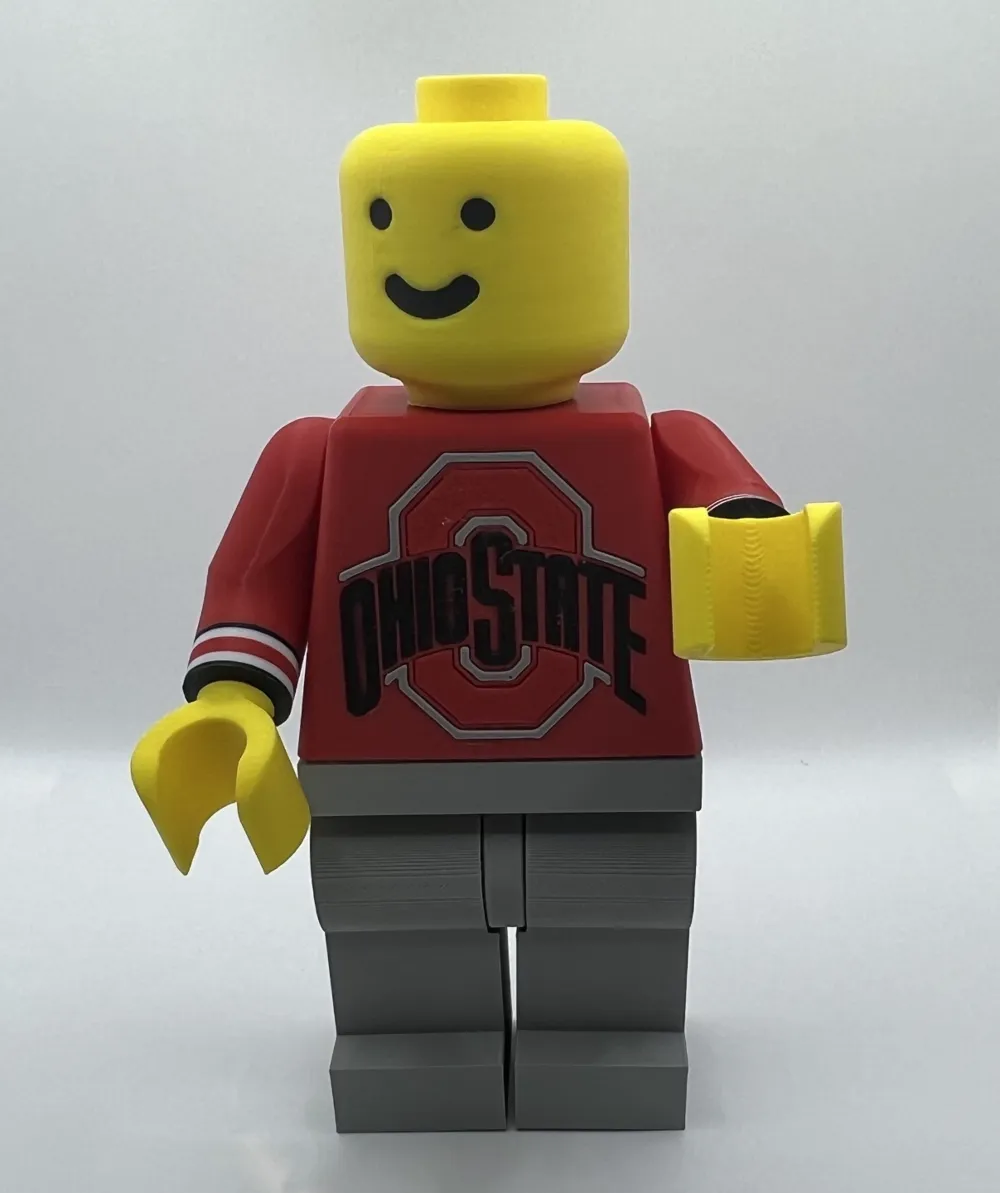 College Football Brickman - Ohio State University by Jandaa MakerWorld ...