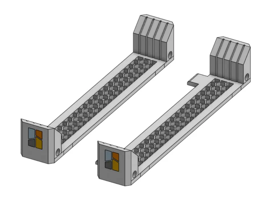 4 Slots Bambu Lab X1C Plate Holder Remixed by Hr. Poulsen - MakerWorld