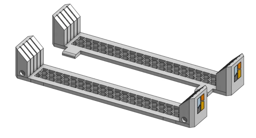 4 Slots Bambu Lab X1C Plate Holder Remixed by Hr. Poulsen - MakerWorld