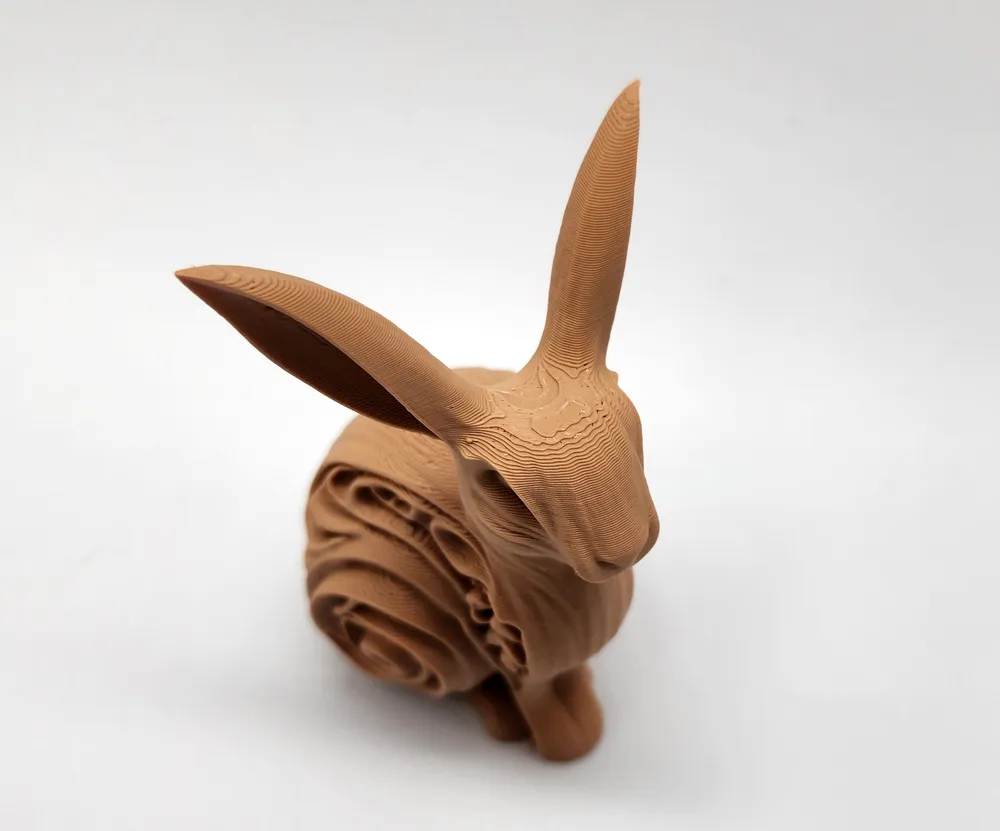 Wood-Carved Rabbit #1 by Triple G Workshop MakerWorld: Download Free 3D ...