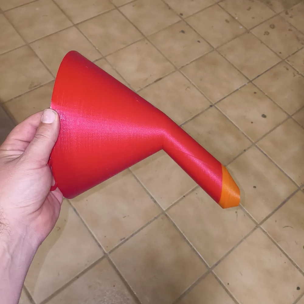 Funnel with offset outlet by meganehaza MakerWorld: Download Free 3D Models