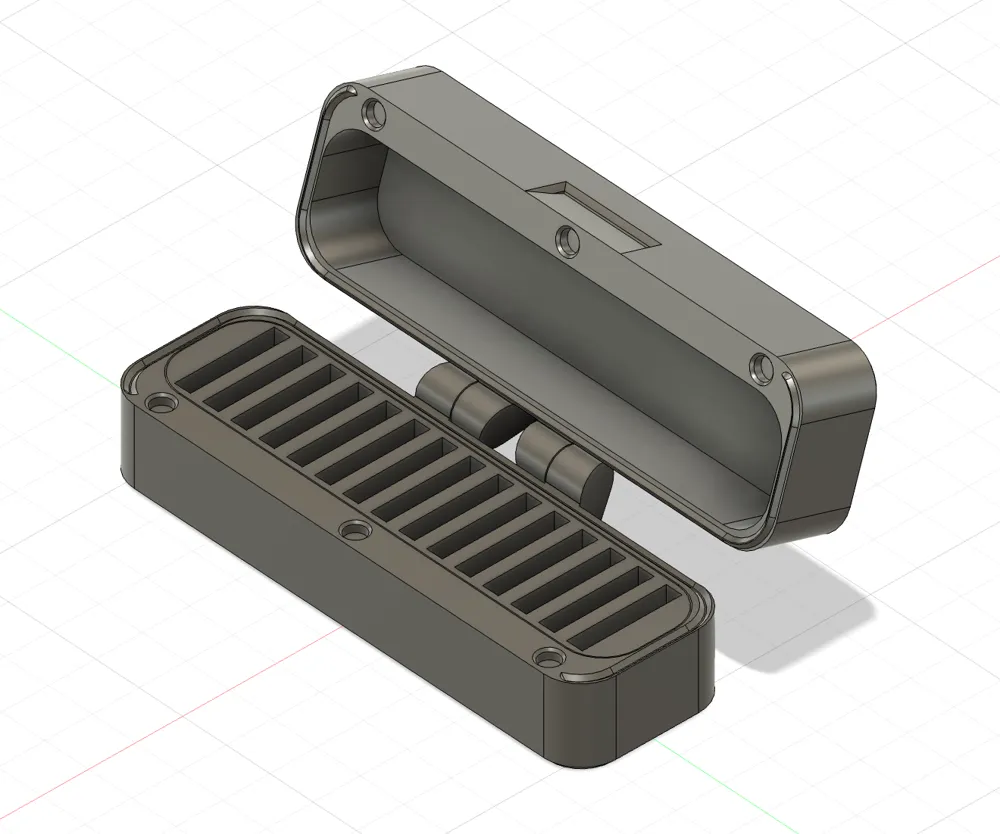 CR 2032 or LR44 Box - Magnetic by RomeEight1 MakerWorld: Download Free 3D Models