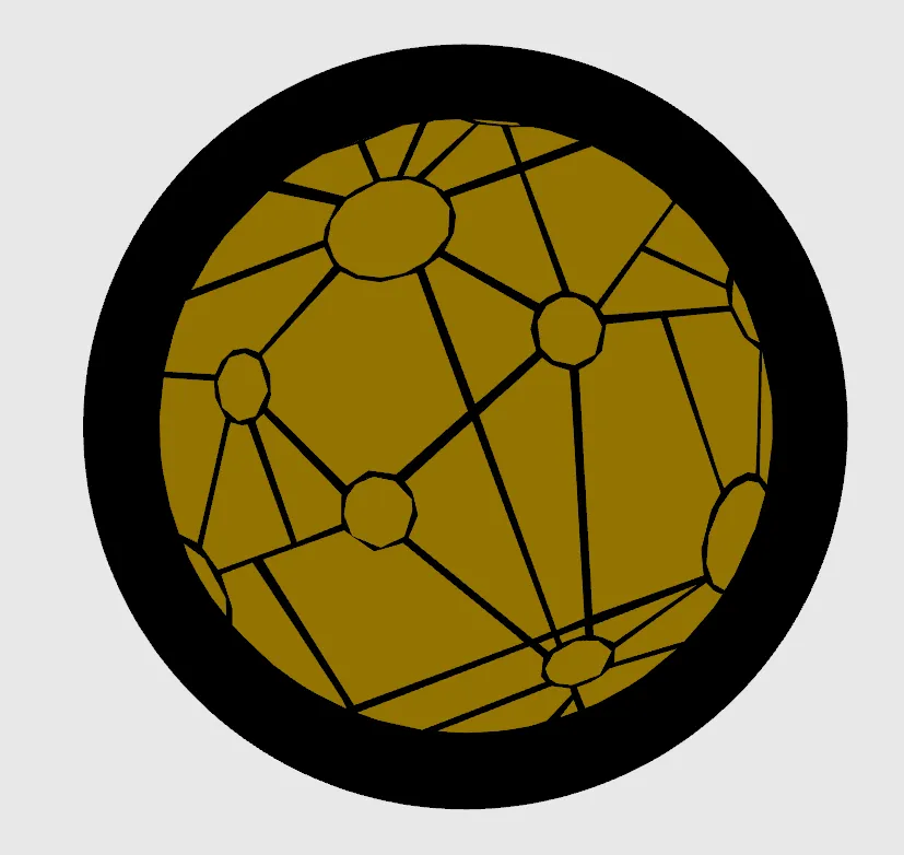 Treasure Planet Map coaster by StickyBuns - MakerWorld