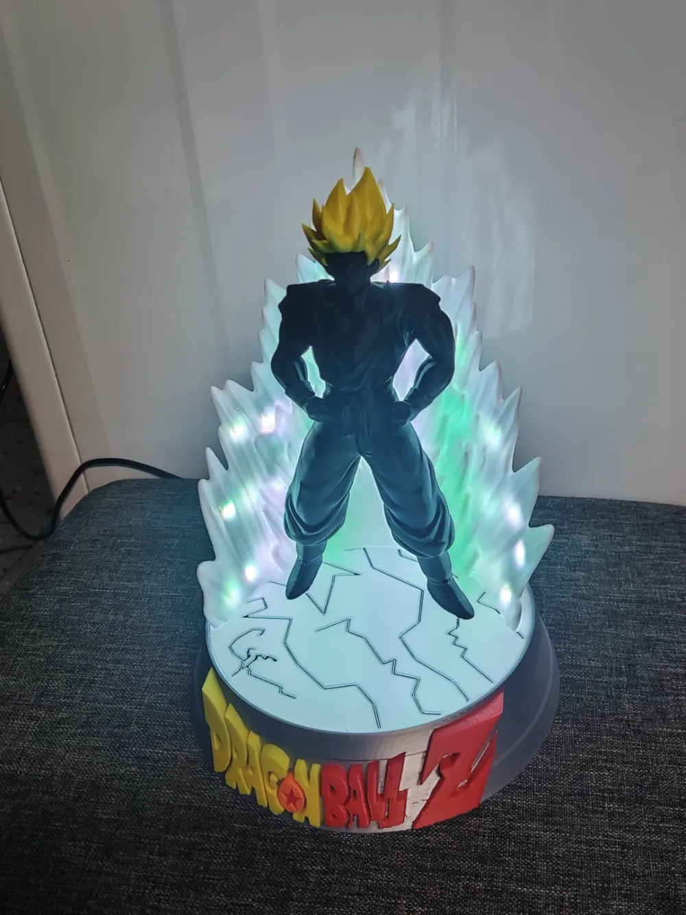 Dragon Ball Z Goku Light Up LED Lamp/Night Light with Glowing Aura by ...
