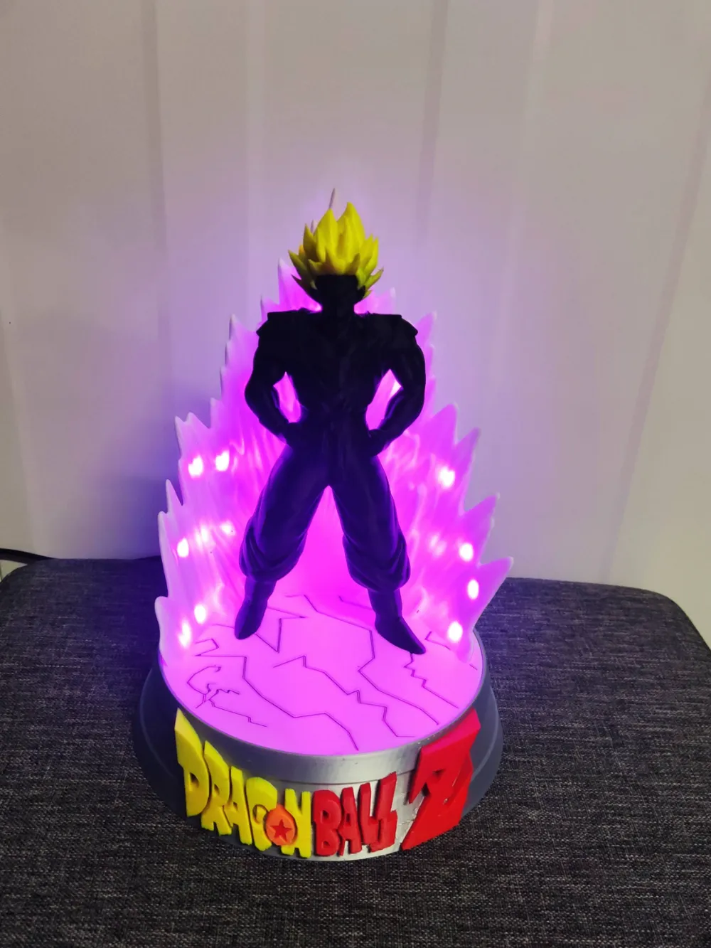Dragon Ball Z Goku Light Up LED Lamp/Night Light with Glowing Aura by ...