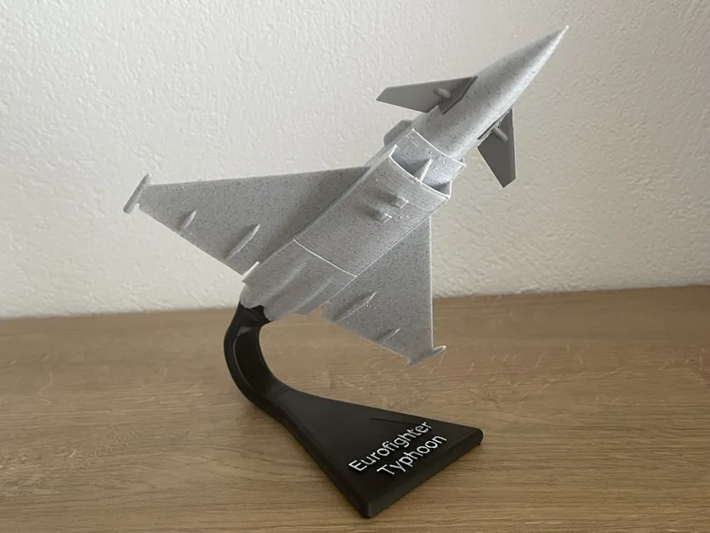 Eurofighter Typhoon jet with stand remix Remixed by pathfinder_133 ...