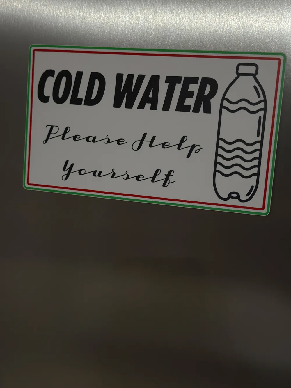Customisable Magnetic Fridge Signs - Display Signs by kingjamesbosca ...