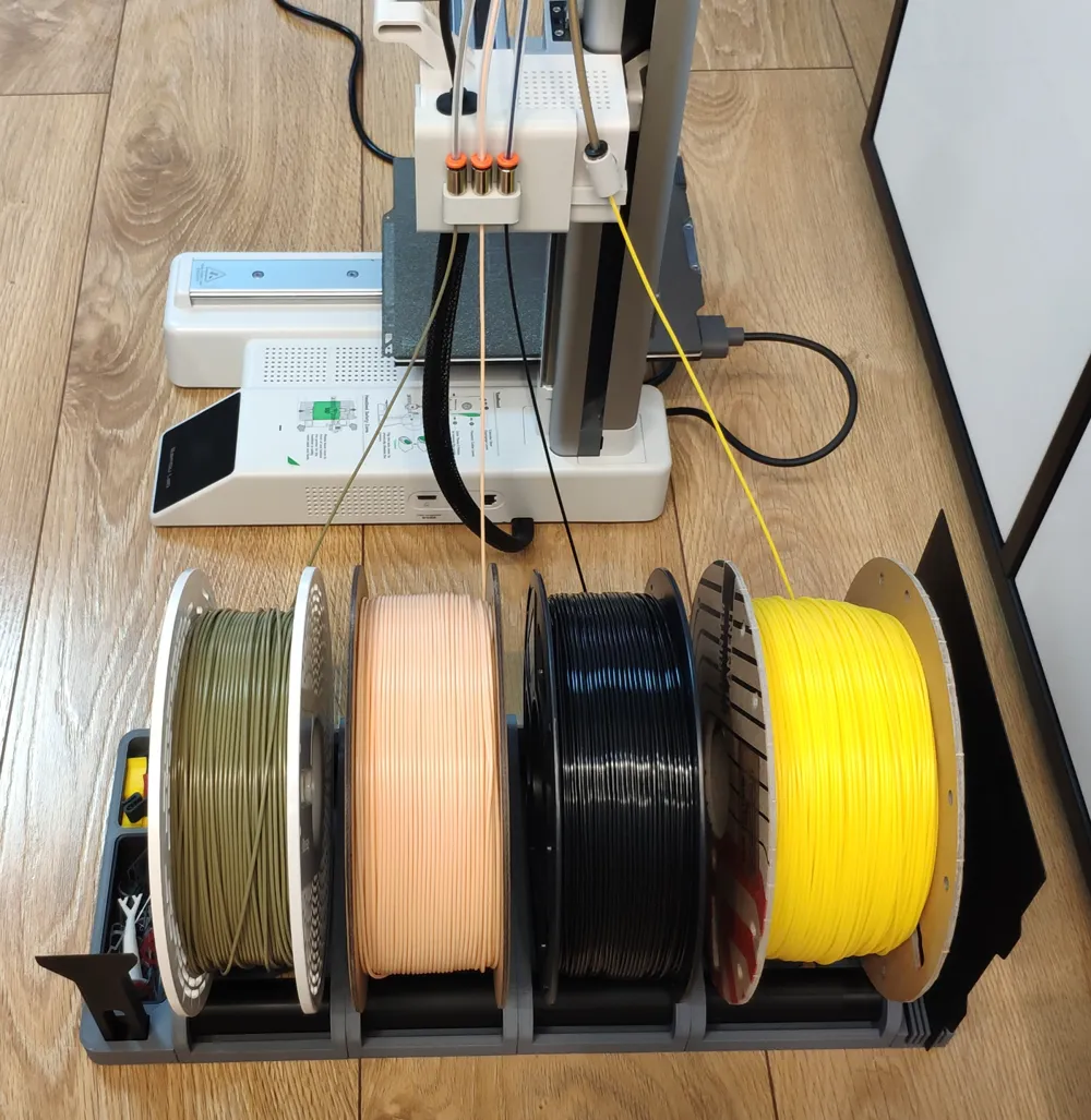 A1 mini 4 filament feed kit (with connectors)(MMS) by Rafał MakerWorld ...